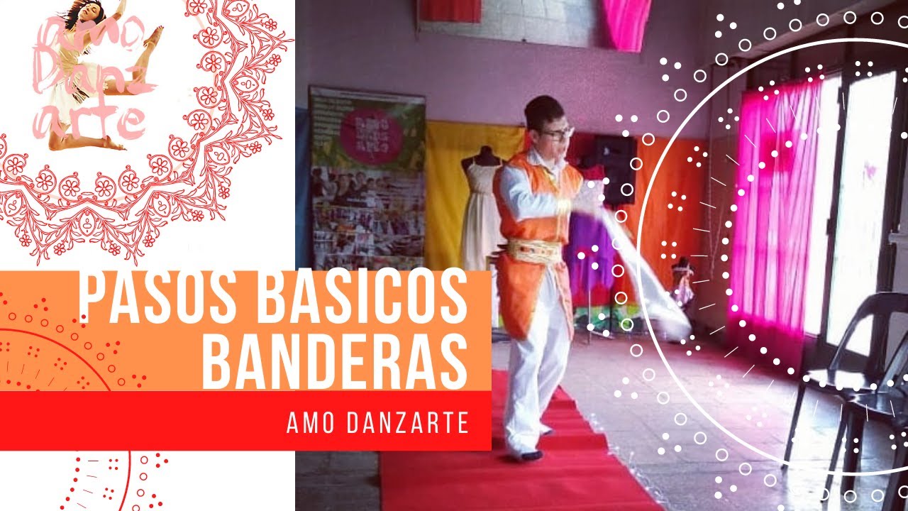 Pasos basicos de Banderas - YouTube