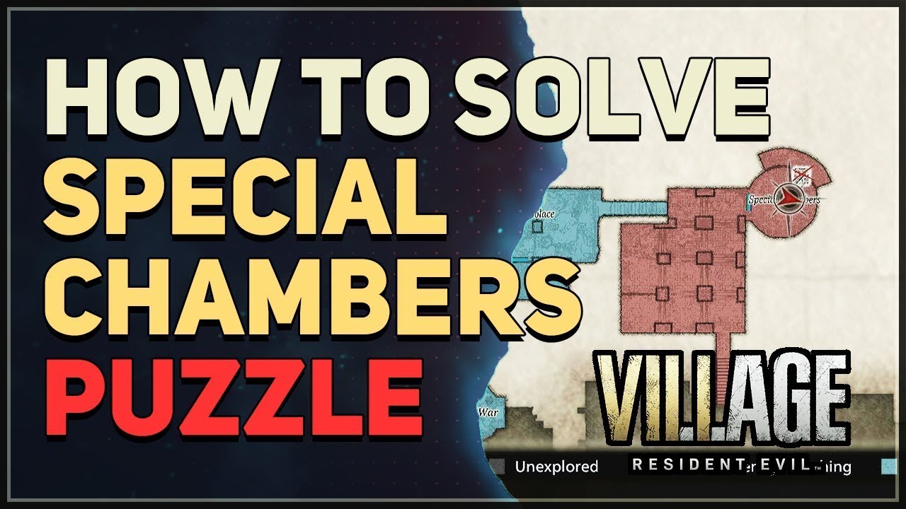 re8 how to solve the Special chambers puzzle - YouTube