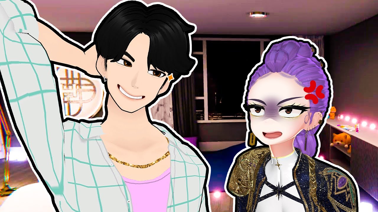 Jinu PERTURBANDO a Rumi por 1 dia no GUERREIRAS DO KPOP VR! - YouTube