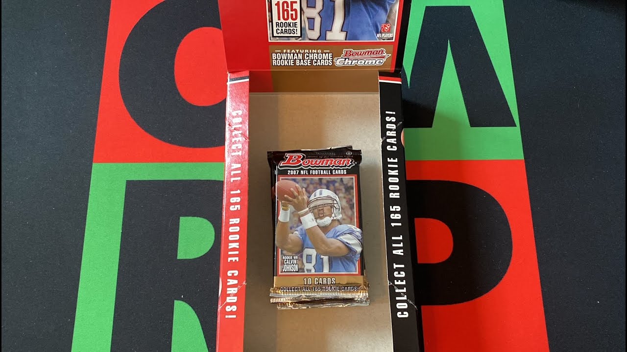 2007 Bowman NFL Football Hobby Box Part 4! 🏈 - YouTube