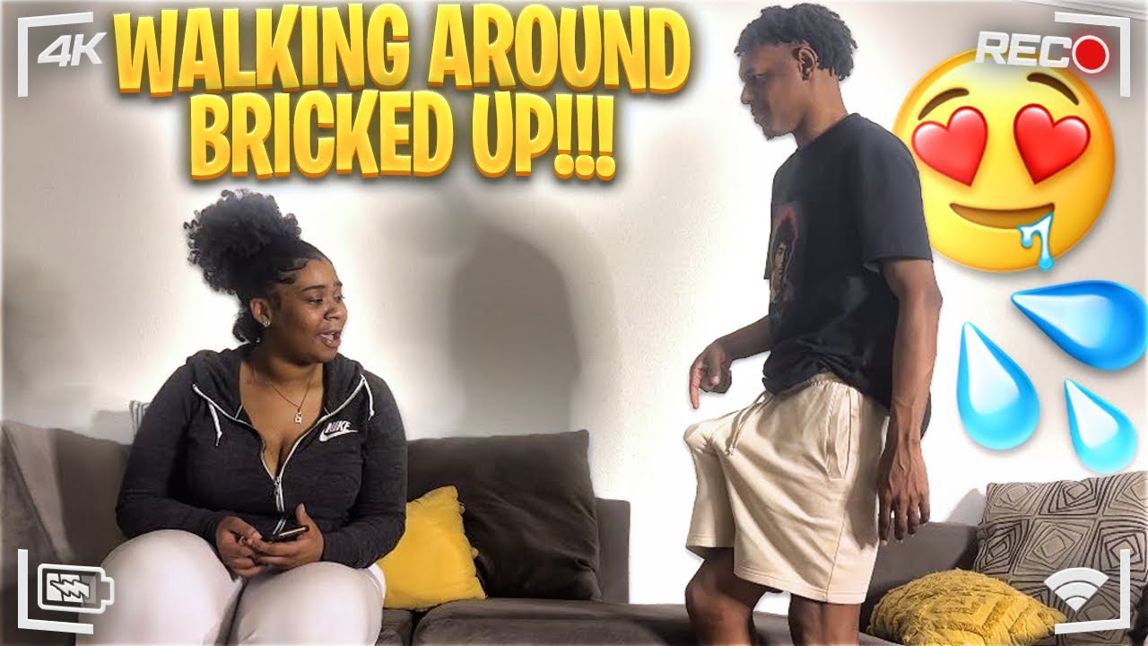 WALKING AROUND “BRICKED UP” IN FRONT OF MY BESTFRIEND TO SEE HOW SHE REACTS! 🥵 - YouTube