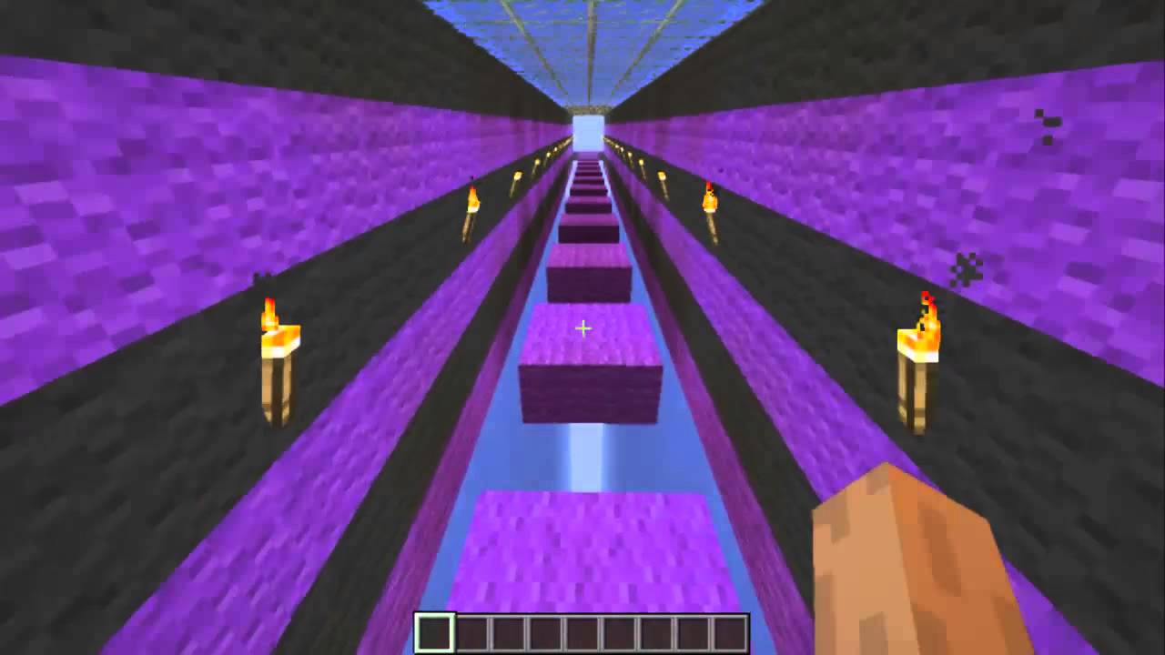 Minecraft Speedrun - Purple Wool :D - YouTube