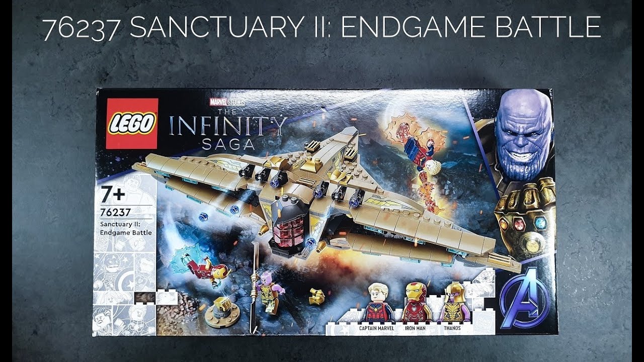 LEGO 76237 Marvel Avengers Sanctuary II: Endgame Battle 76237 Unboxing ...