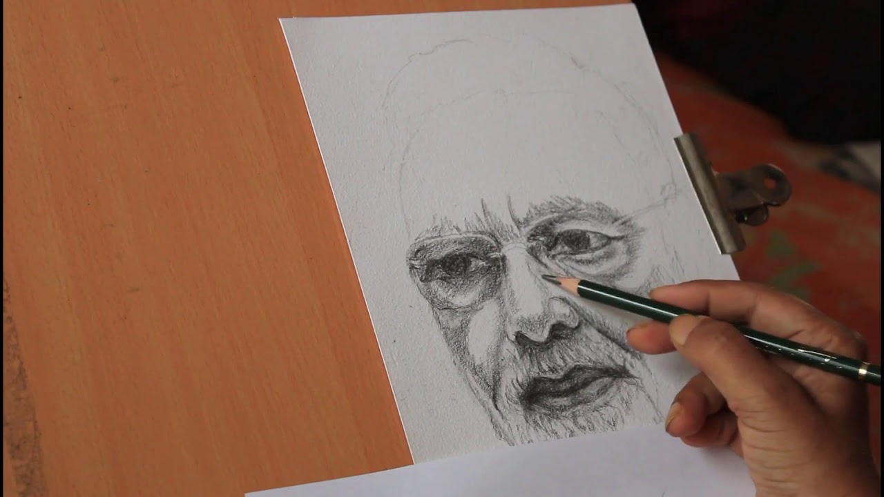 Independence day drawing of Prime minister Narendra Modi | How to Draw ...