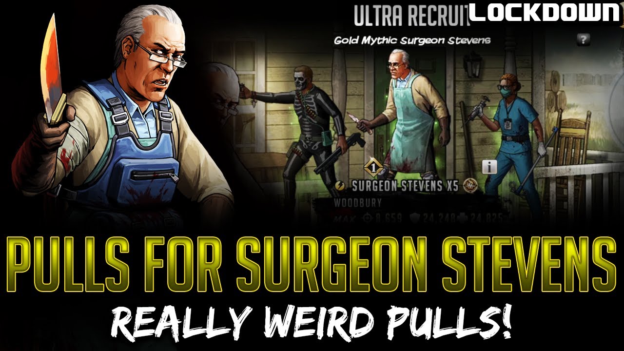 TWD RTS: Is This a Gate?? Surgeon Stevens Pulls! The Walking Dead: Road ...
