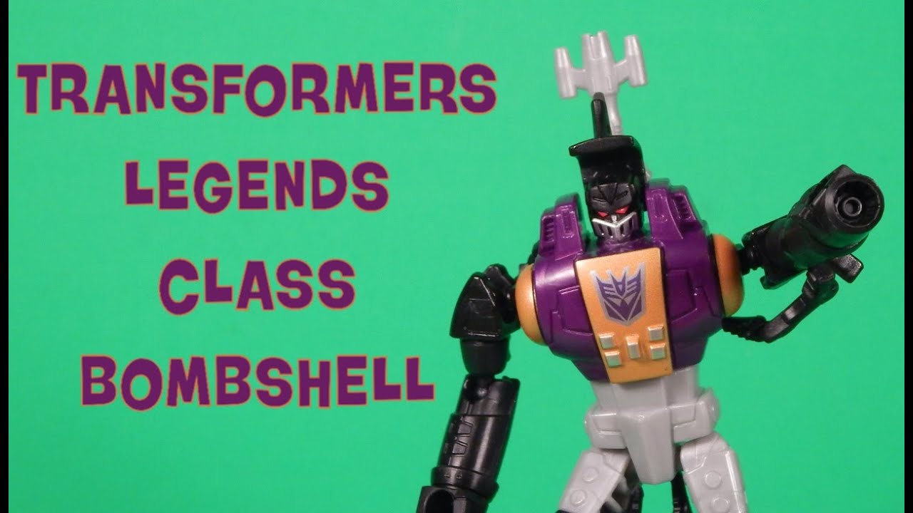 Transformers Legends Class Bombshell Combiner Wars Review - YouTube