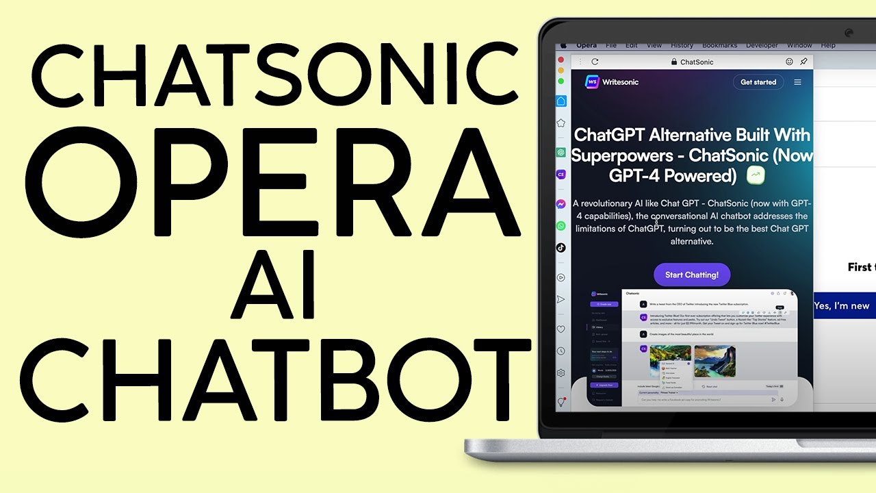 How to Use Chat Sonic on Opera Browser for Free | Chat GPT Alternative ...