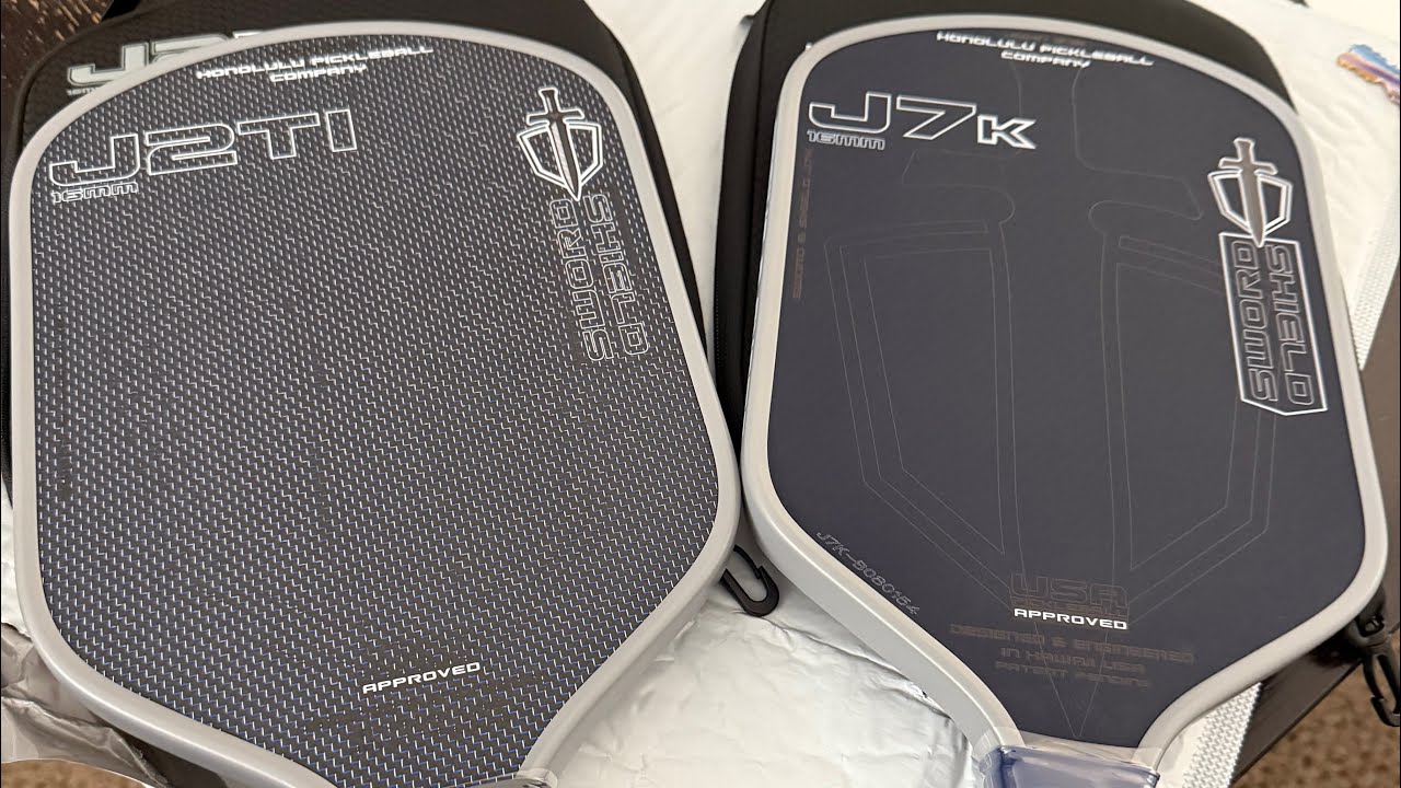 Trying the Sword and Shield J7K and J2TI from the Honolulu Pickleball ...