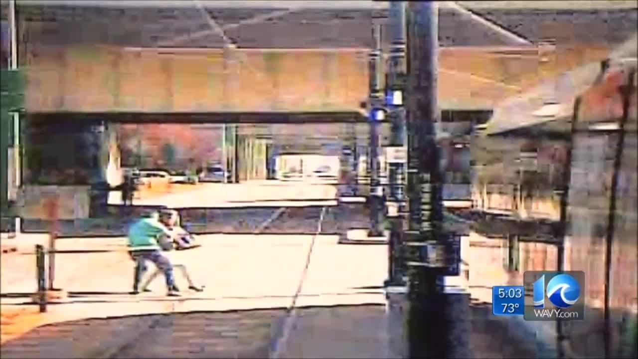 Raw video from HRT shows light rail accident - YouTube