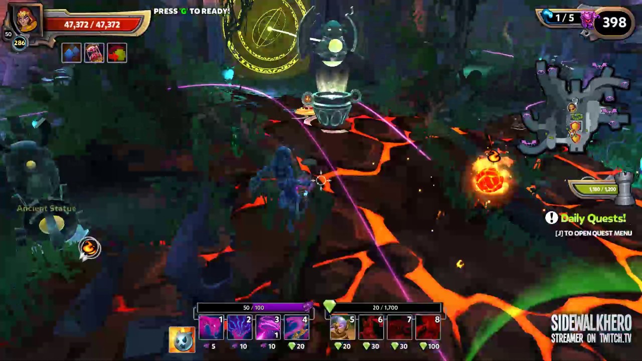 Angry Nimbus and Fissures - Nimbus Reach - Chaos 5 Trials - Dungeon ...