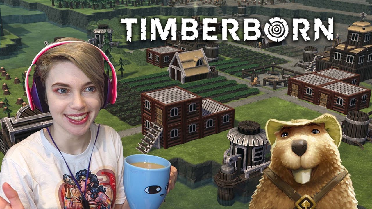 Timberborn Demo | Lumberpunk Beavers! - YouTube