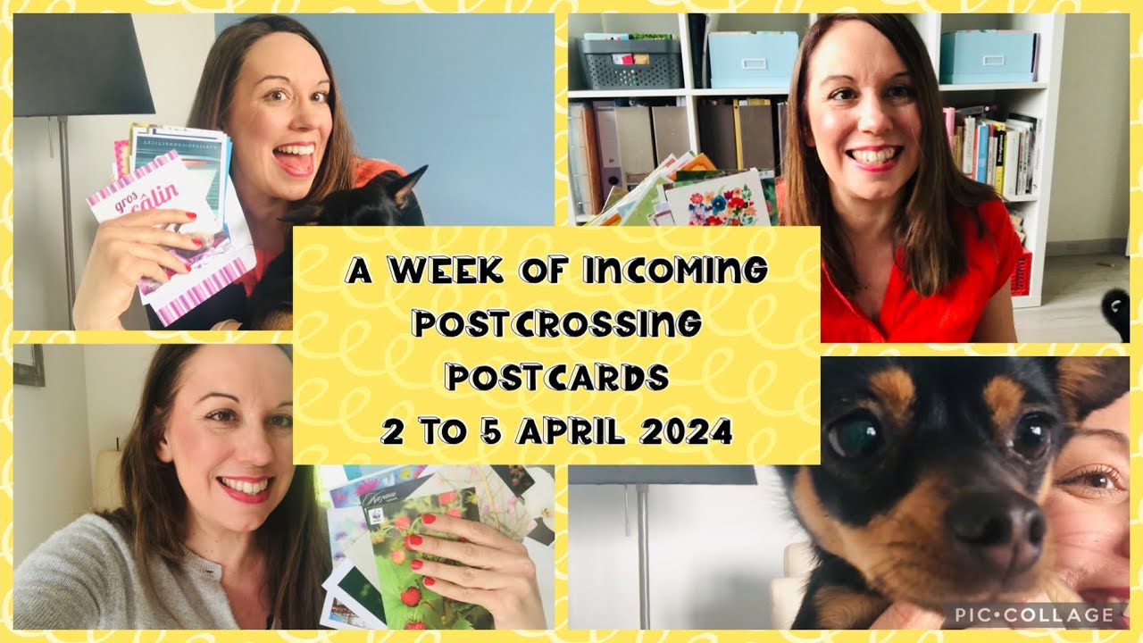 🌷A week of received POSTCROSSING postcards 😃 45 cards in my mailbox! I ...