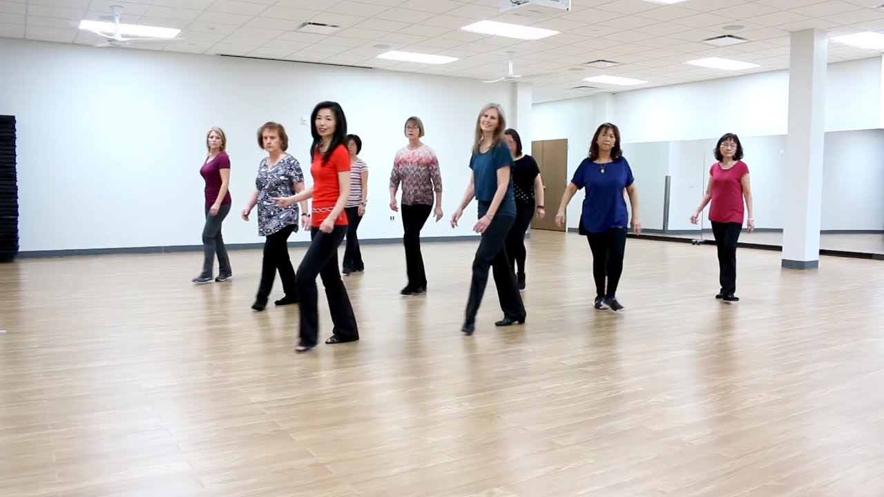 Hands Talk Tonight - Line Dance (Dance & Teach in English & 中文) - YouTube