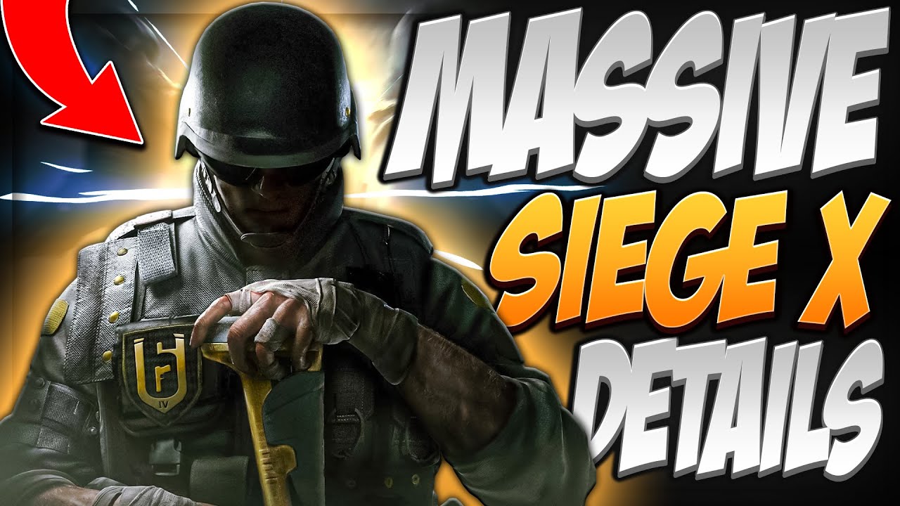 The Rainbow Six Siege X Reveal Details Are INSANE (R6 Siege X News ...
