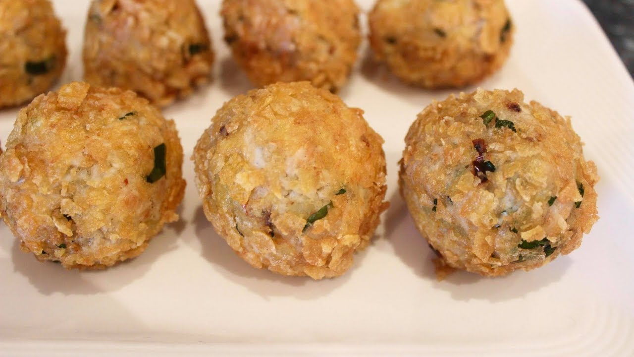 The SECRET Recipe for CRISPY Chicken Balls | Neelo's kitchen - YouTube