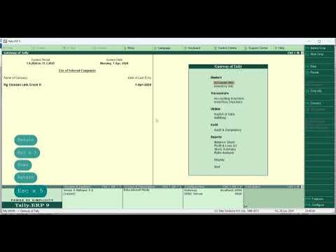 How to set password for Tally.ERP 9 ? | Secure your tally with password | #rgclassesdearmam ...