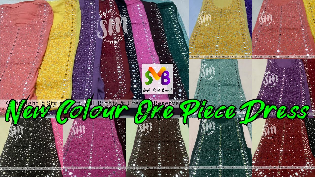 New Colour one pis Dress 500 Taka - YouTube