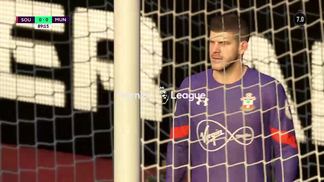 E:76 FIFA 17 - Fraser Forster Leaping SAVE! - Manchester United v ...