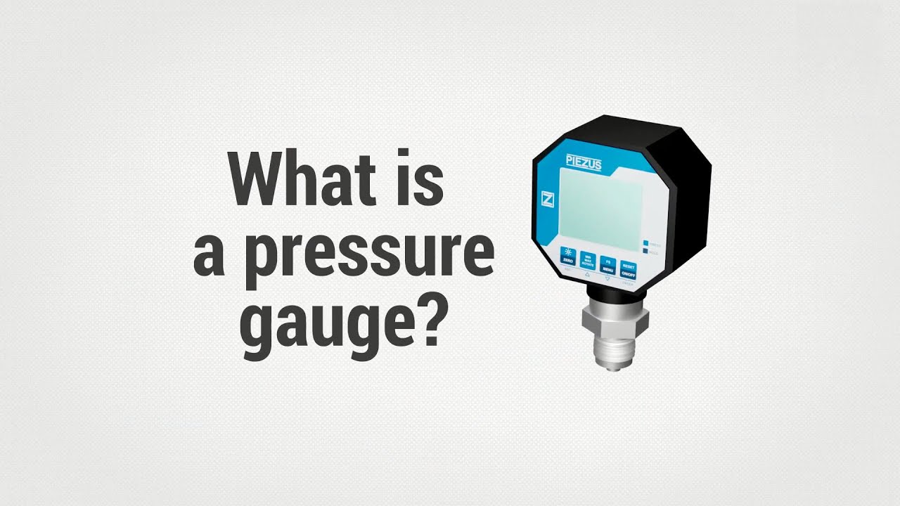 What is a pressure gauge? - YouTube