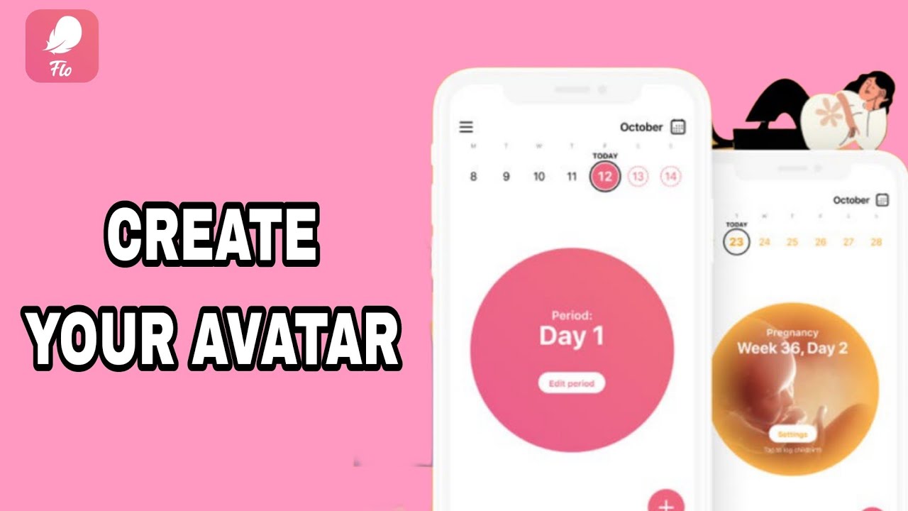 How To Create Your Avatar On Flo App - YouTube