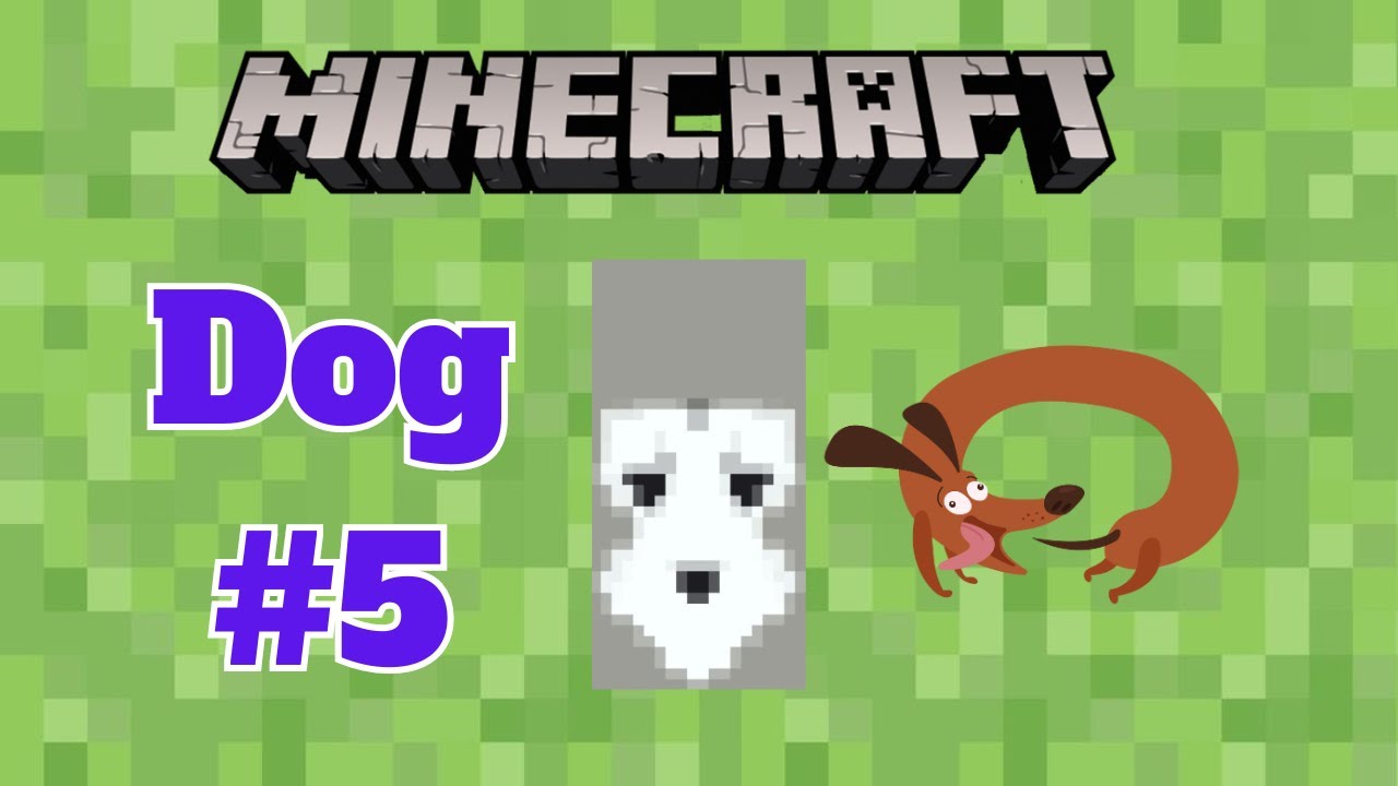 Minecraft Dog Banner Design #5 - It's Banner Time! - YouTube