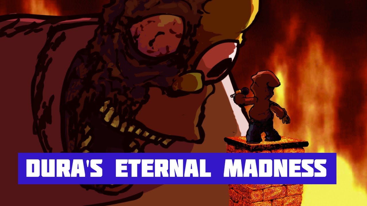 FNF: DURA'S ETERNAL MADNESS (HOMER VS BART) - YouTube