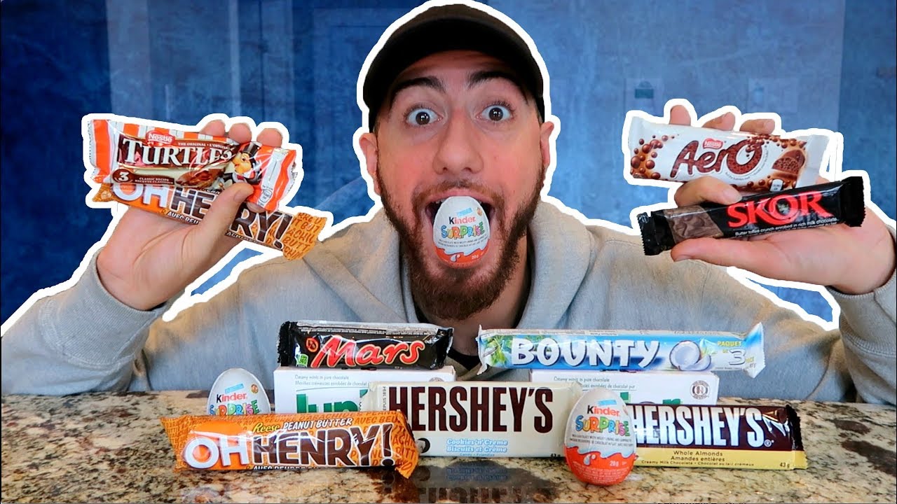 The Ultimate Chocolate Bar Challenge Taste Test! - YouTube