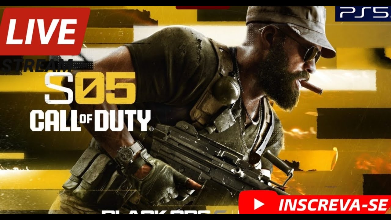 🔴AO VIVO🔴CALL OF DUTY / BO6 / RESURGRNCIA,JOGANDO COM ALEATORIOS 🔑!Pix ...