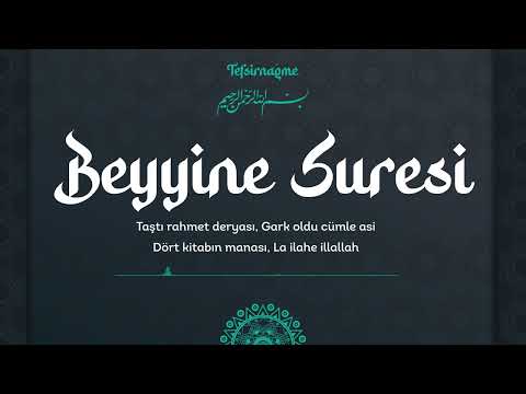 Beyyine Suresi Tefsiri