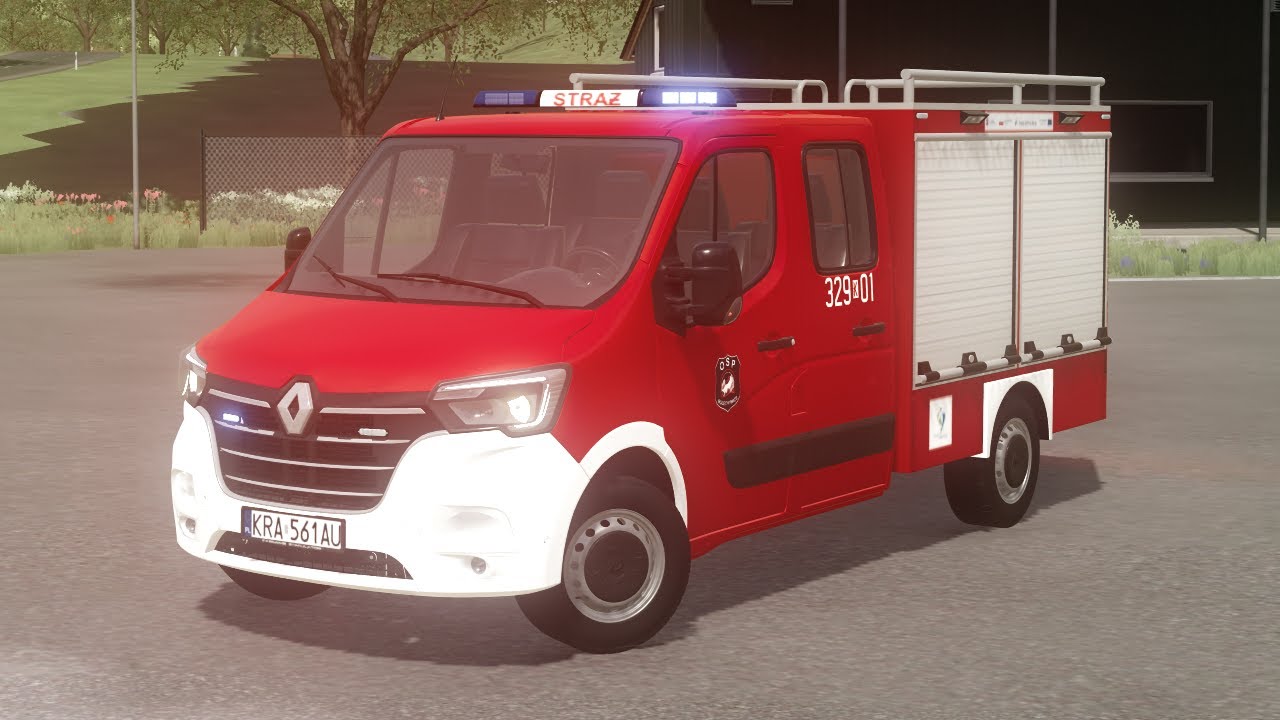[FS22] Renault Master SLRt /Bibmot - OSP Bolechowice - YouTube