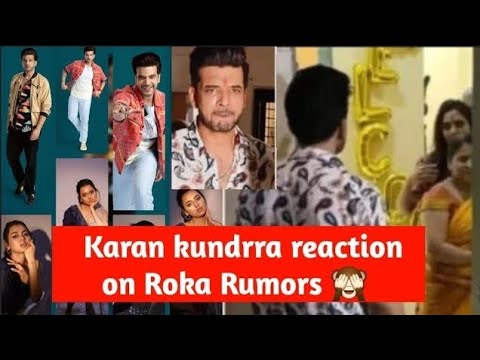 Karan kundrra reaction on roka rumors | @KaranKundrraOfficial @tejasswiprakash413 tejran moments ...