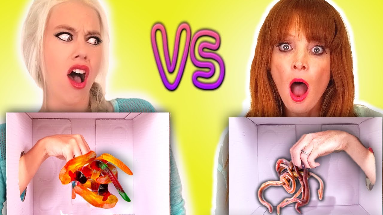 Gummy Food VS Real Food Challenge!!! - YouTube
