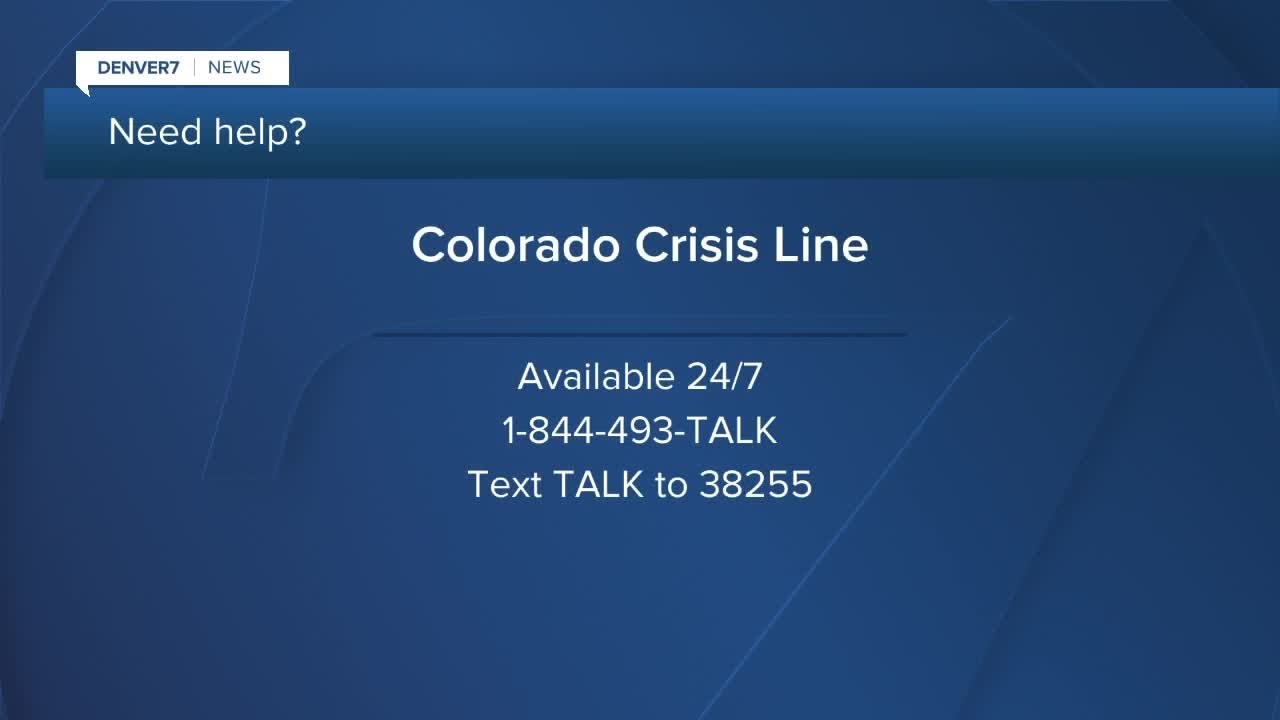 Colorado Crisis Line available for anyone struggling - YouTube