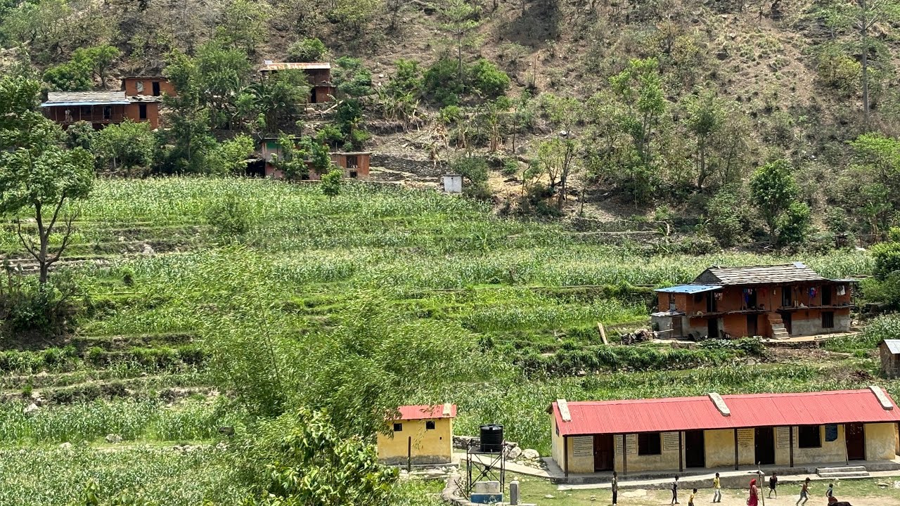 Natural beauty of nepali mountain village || very peaceful and relaxing ...