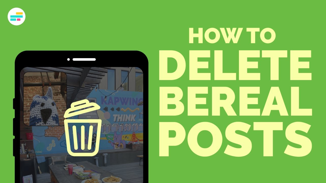 How to Delete a BeReal Post or Memory - YouTube