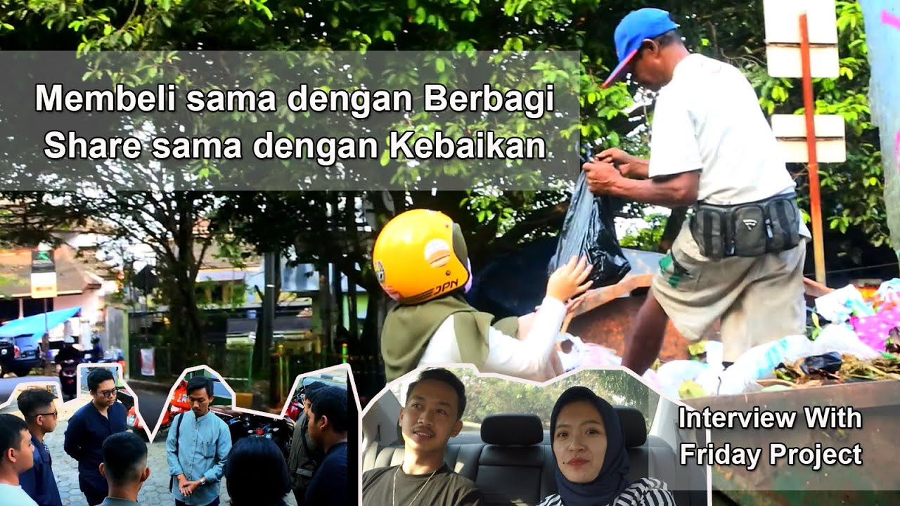 Shodaqoh Street & Share Care Delia Hijab x Friday Project - YouTube