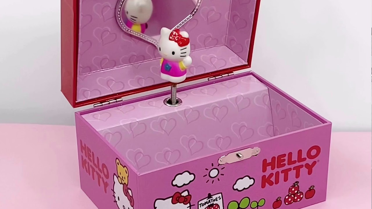 Musical Jewelry Box - Hello Kitty - YouTube