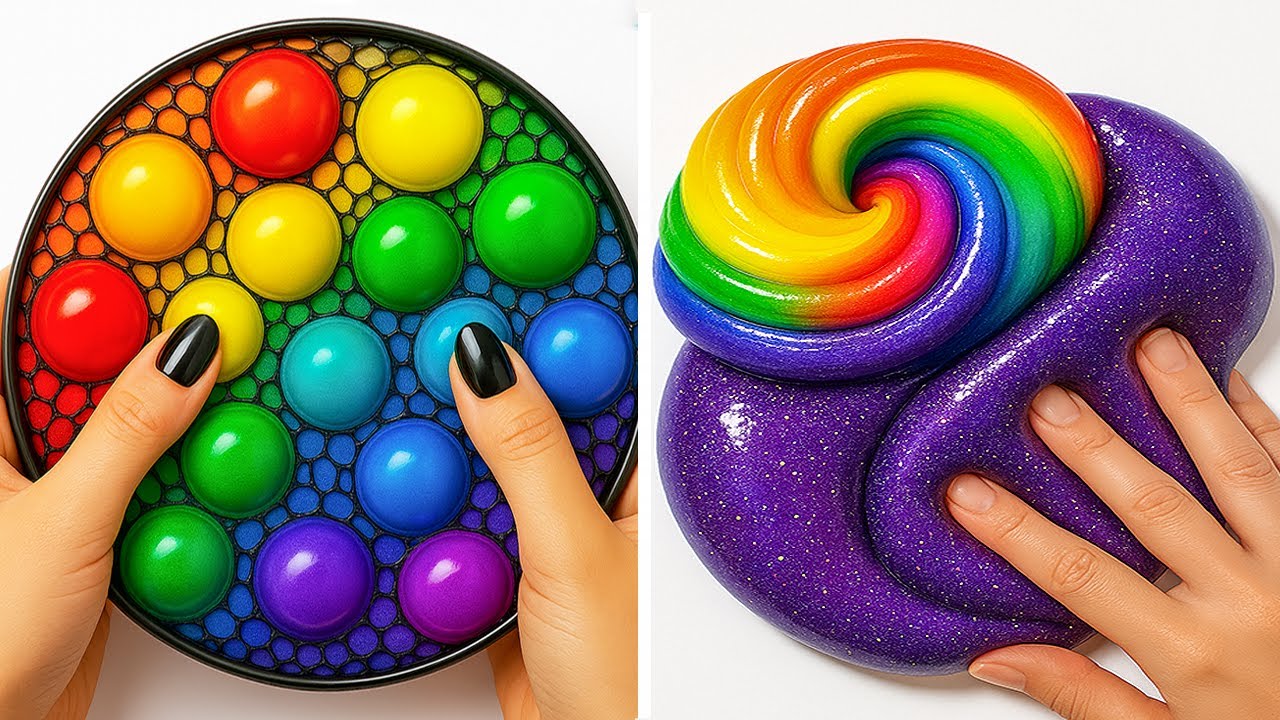 Satisfying Slime ASMR Videos | Relaxing Slime No Talking 3788 - YouTube