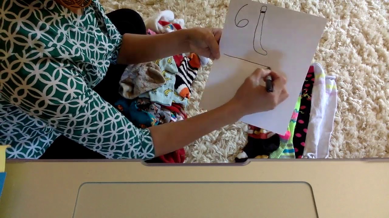 counting socks - YouTube