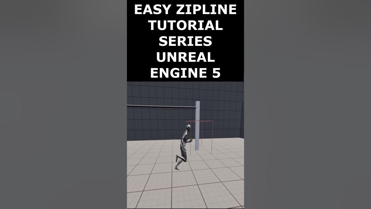 Zipline Character Animation Unreal Engine 5 Zipline series P-3. #unrealengine5 #unrealengine # ...