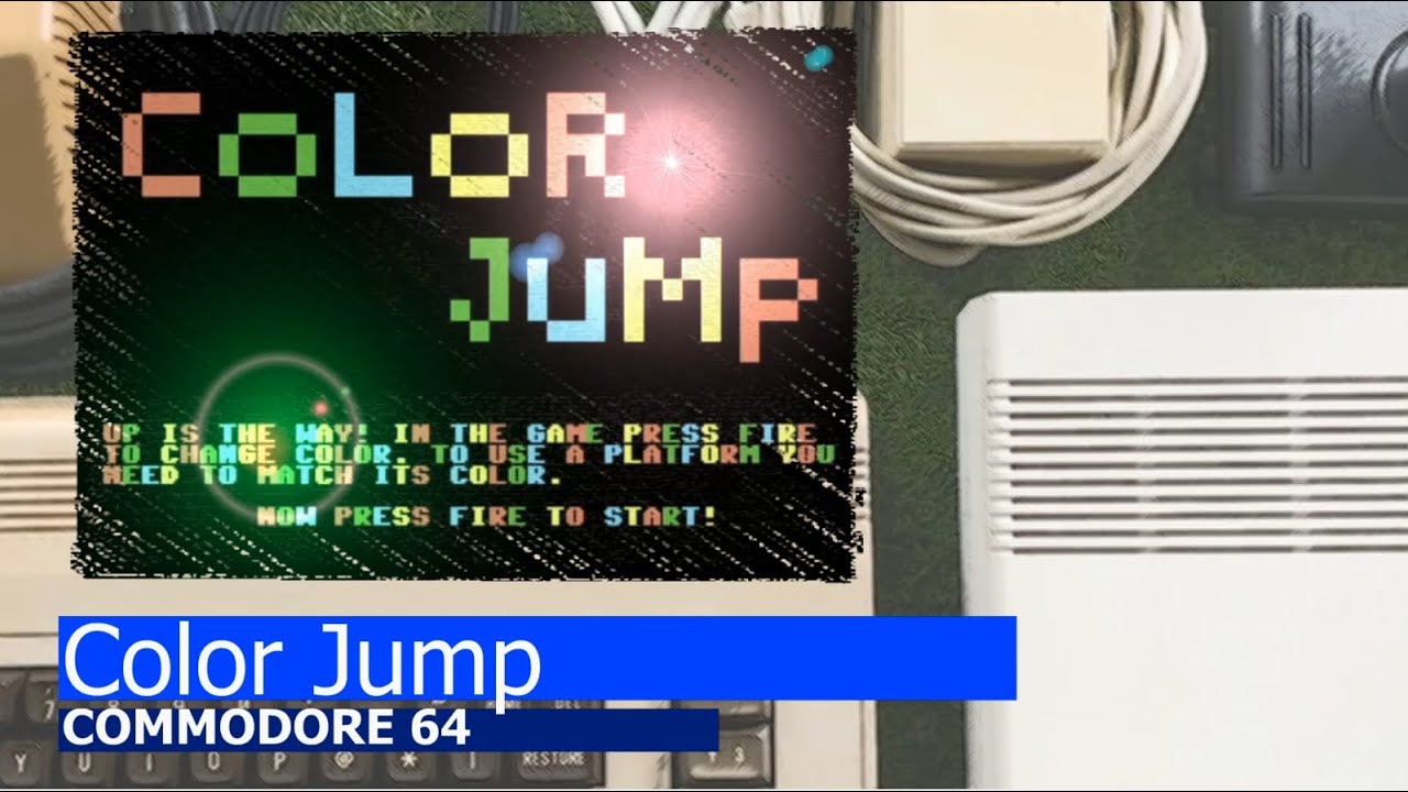 Commodore 64 -=Color Jump=- - YouTube