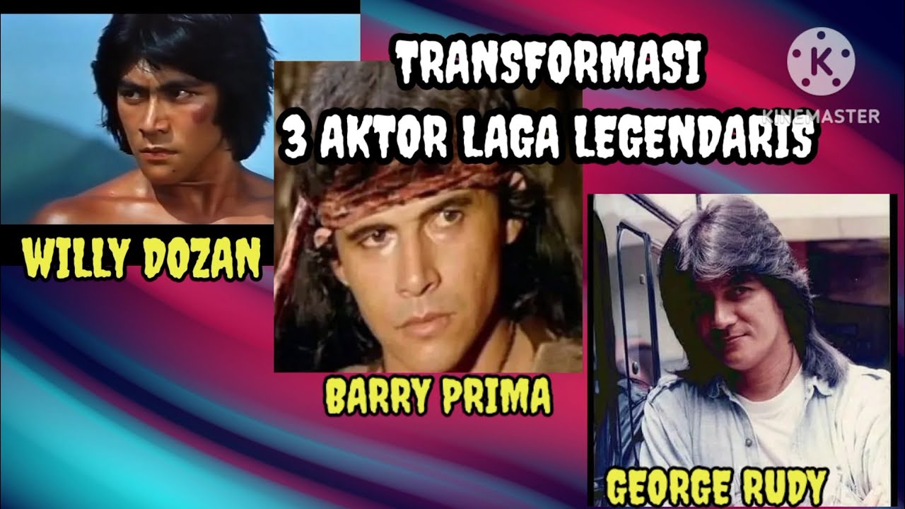 TRANSFORMASI 3 AKTOR FILM LAGA LEGENDARIS - YouTube