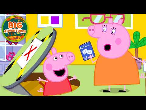 Peppa Pig Finds a SECRET TUNNEL! 🤫 Underground Adventure | Tales Full Episodes | 18 Mins