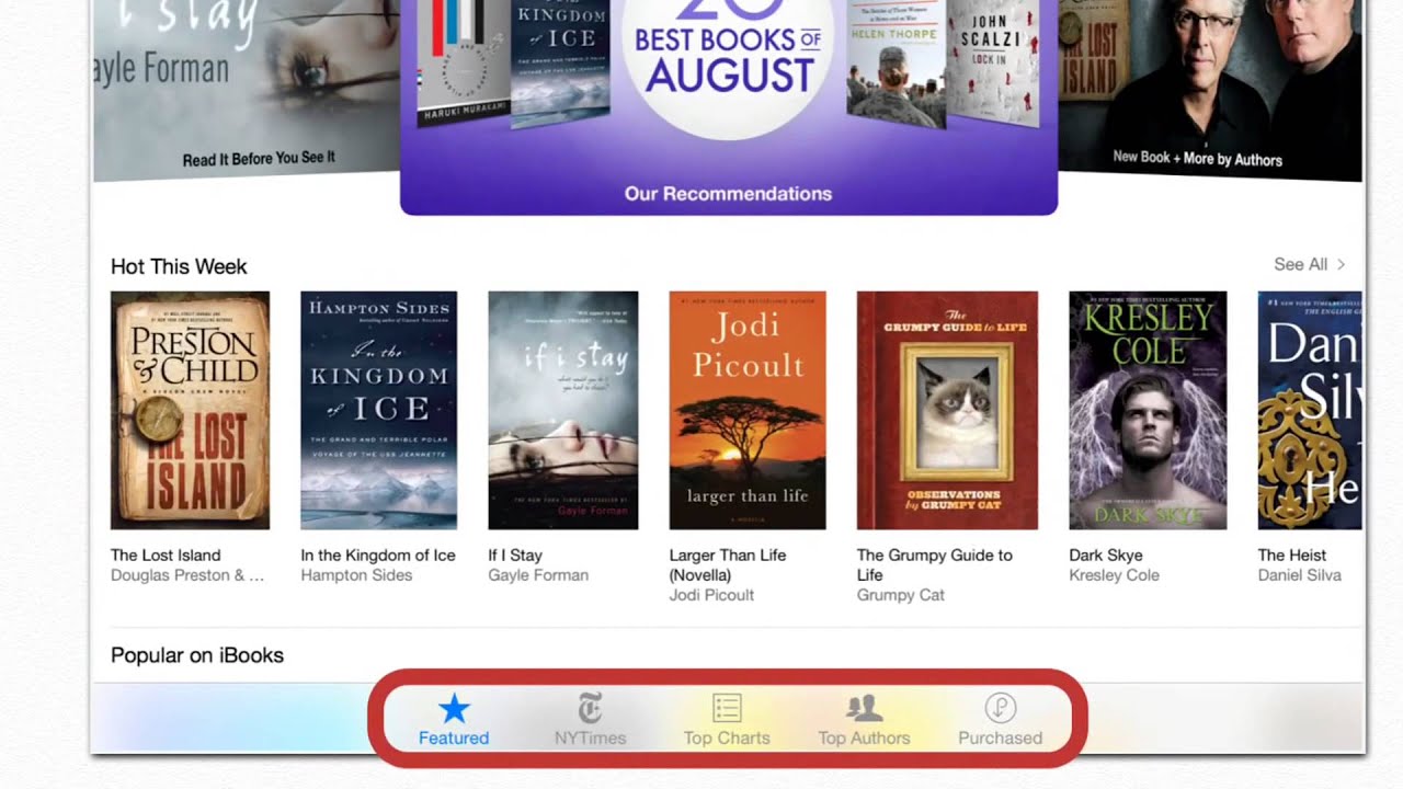 How to Use iBooks part 2 - YouTube