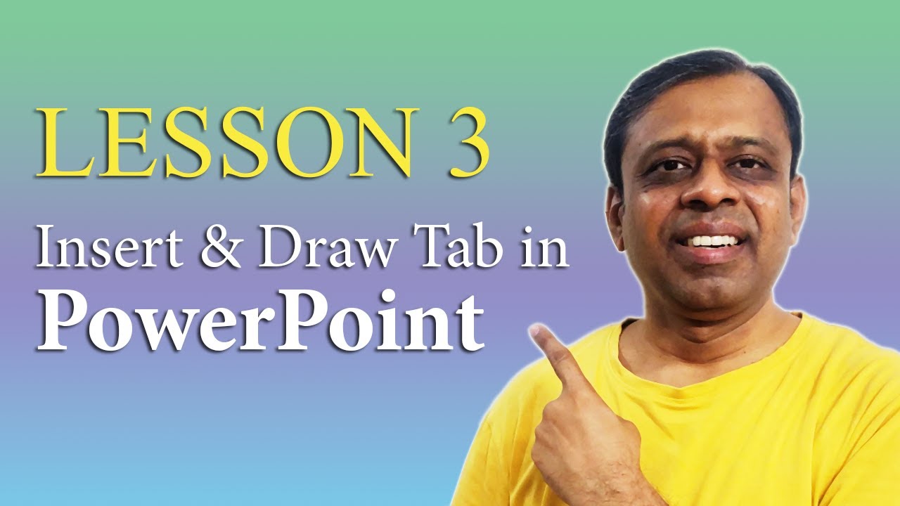 Insert Tab & Draw Tab in PowerPoint for Kids | Fun & Easy PowerPoint ...