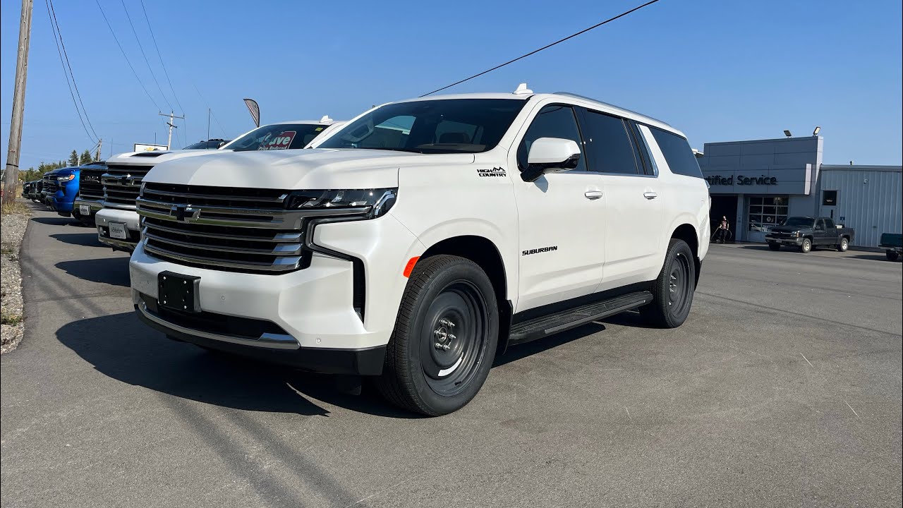 2023 Chevrolet Suburban High Country: Start Up, Exterior, Interior ...