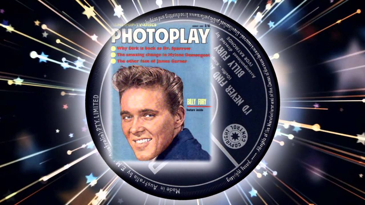 Billy Fury - I'd Never Find Another You - YouTube