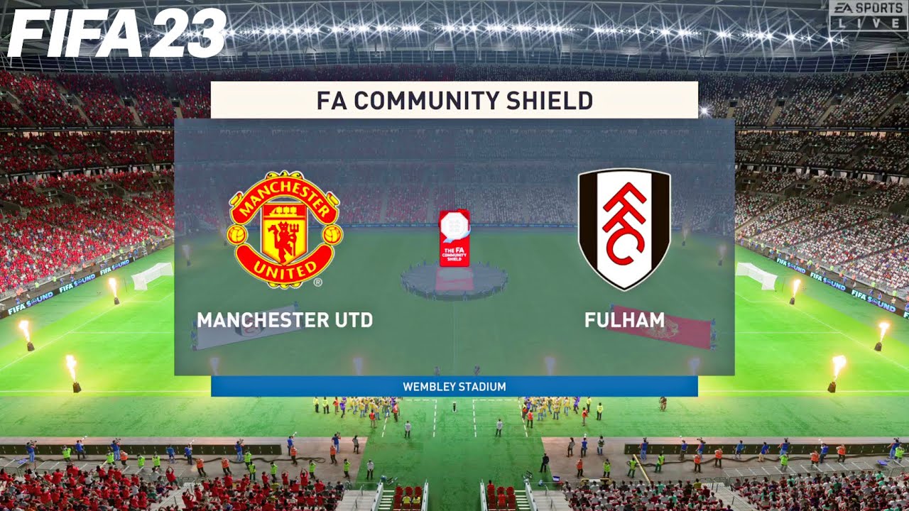 FIFA 23 | Manchester United vs Fulham - FA Community Shield - PS5™ Full ...