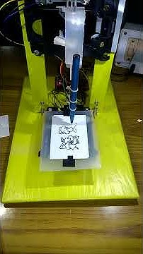 Arduino based mini cnc plotter #8 #shorts - YouTube