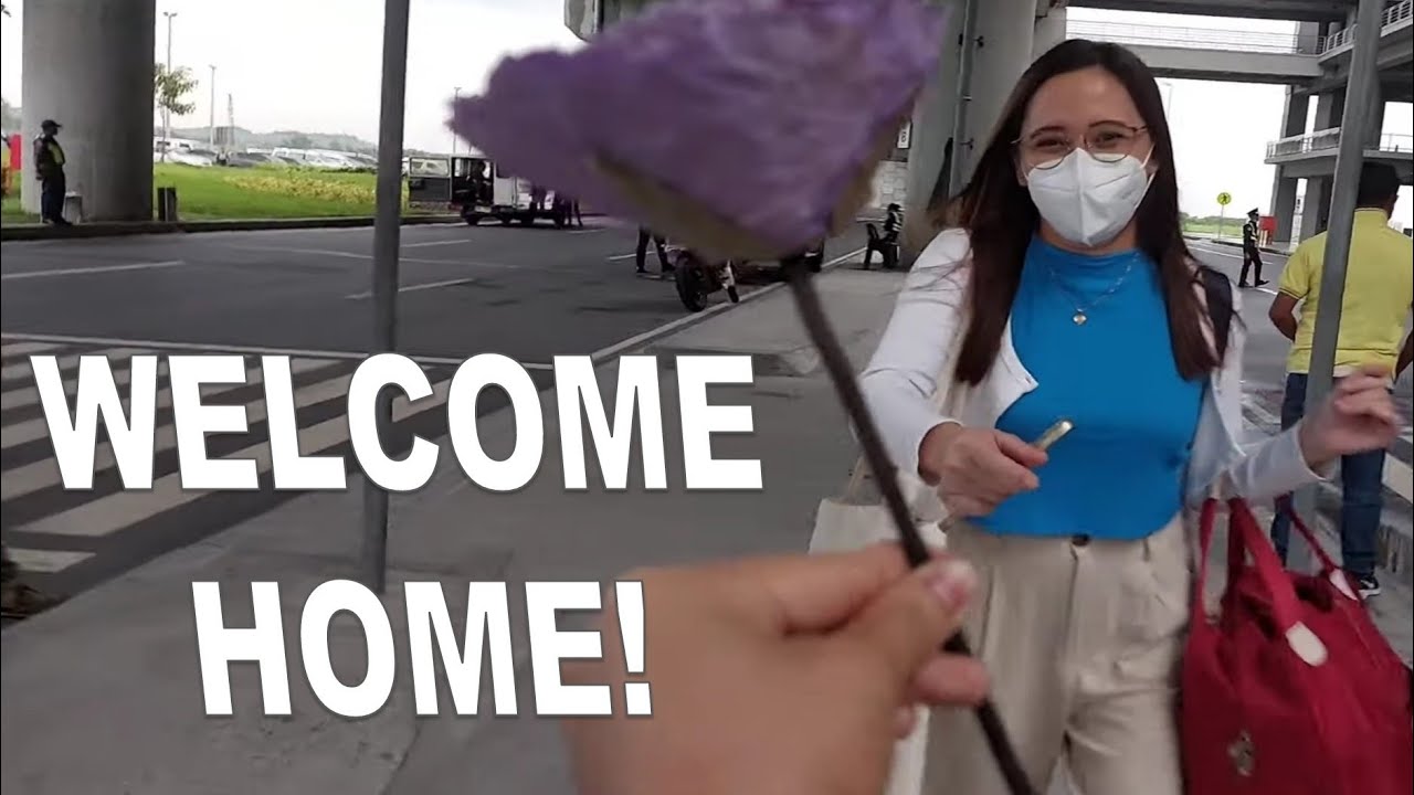 Welcome Home Ate!| OFW from Singapore 🇸🇬// miss nitsirk vlogs - YouTube
